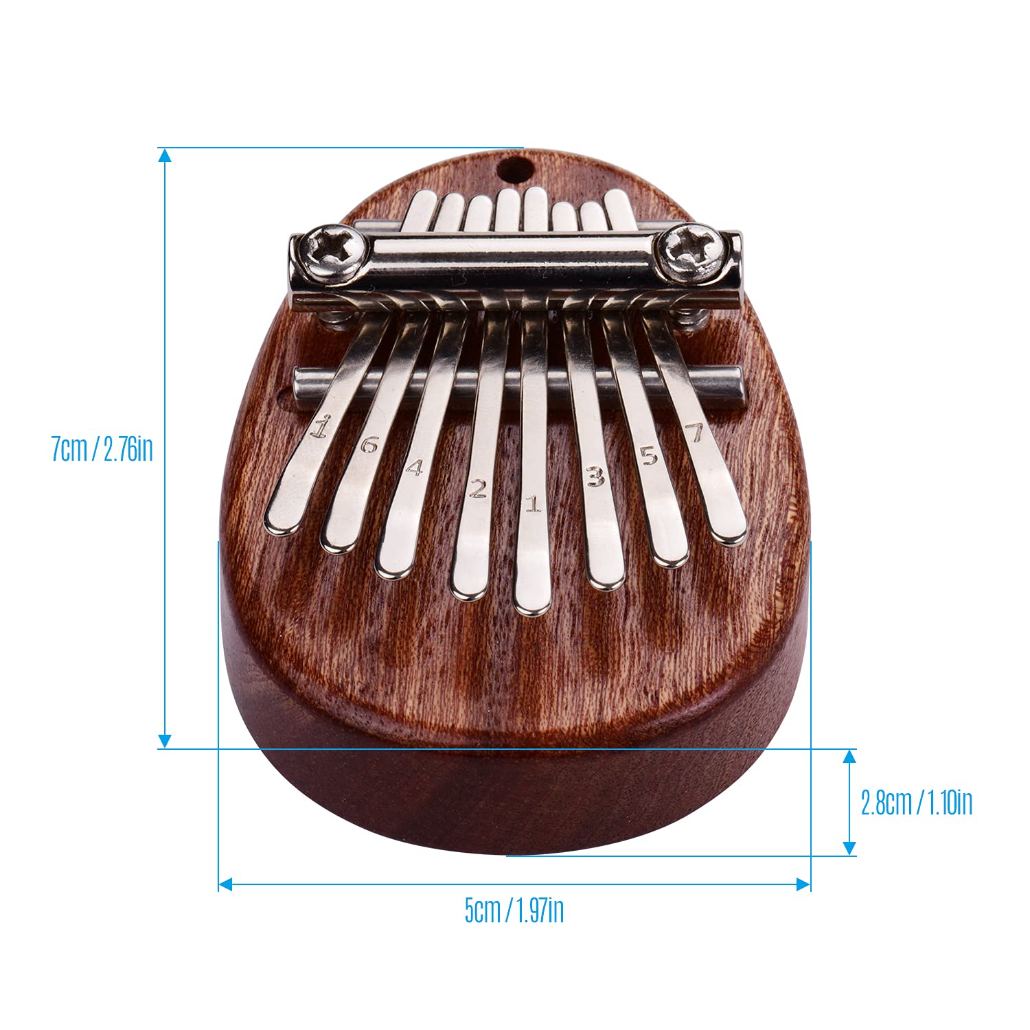 summina 8 Keys Mini Thumb Piano Finger Percussion Kalimba