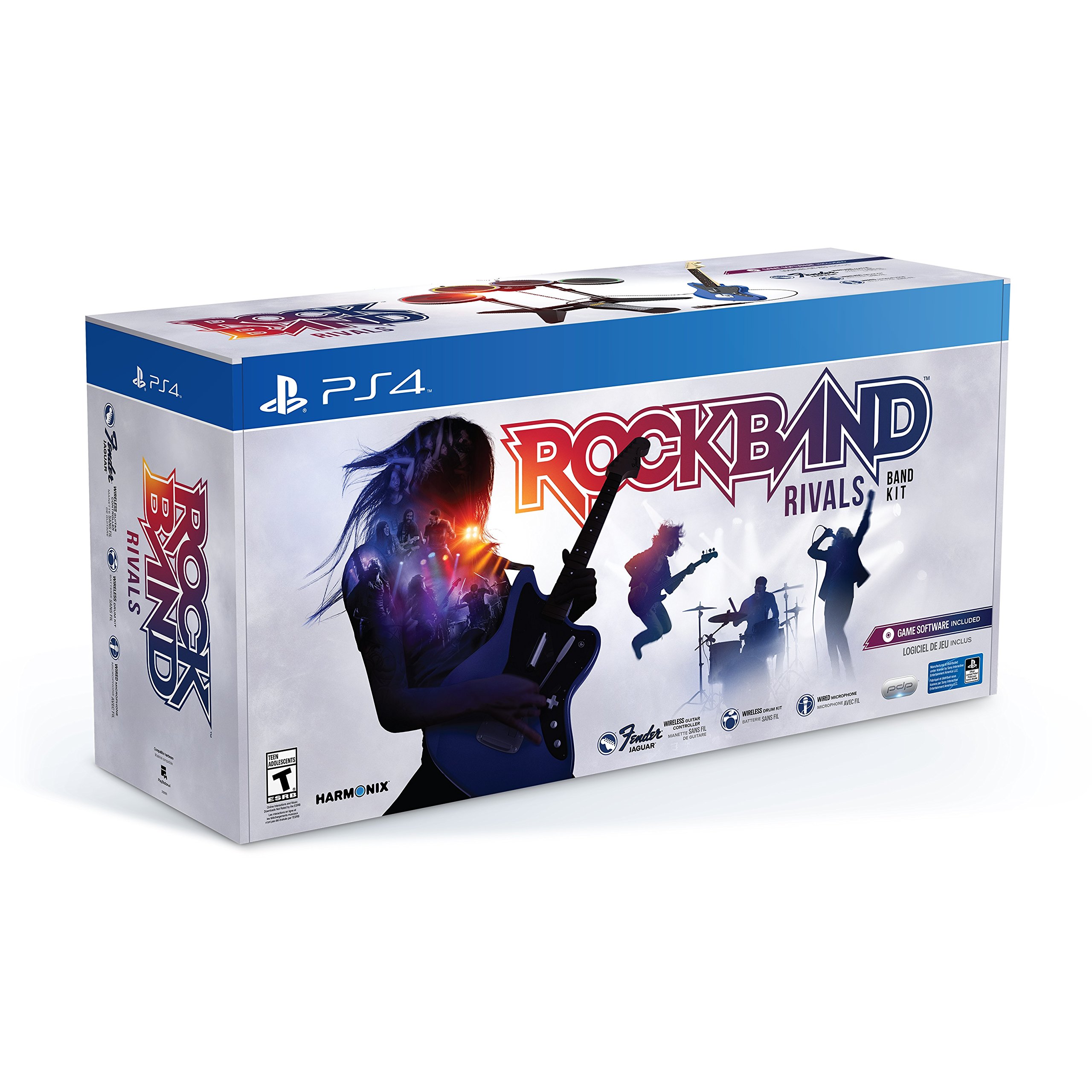 PDP Rock Band Rivals Band Kit for PlayStation 4