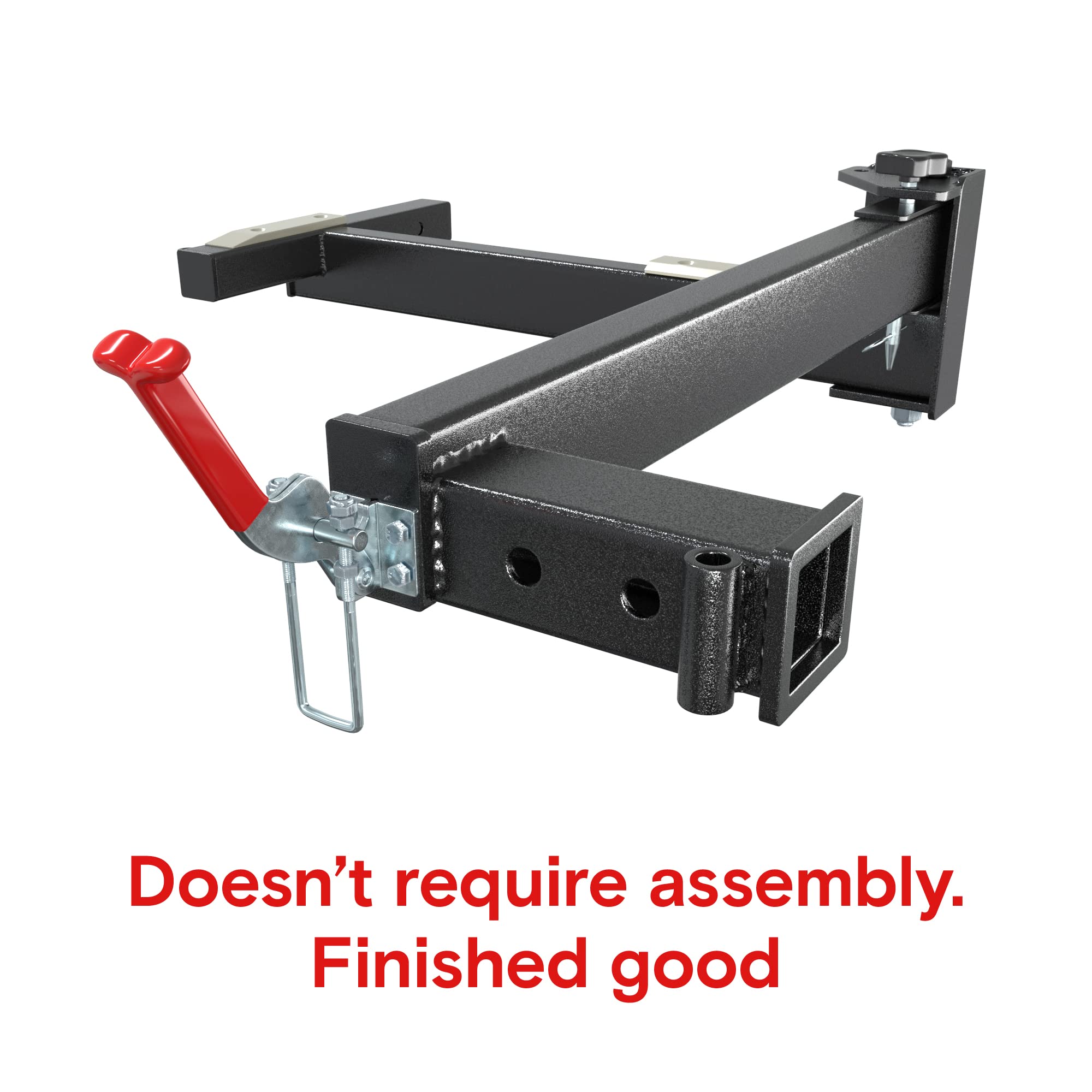Swing-Away Bike Rack Adapter for 2β Hitch Receivers Bike Carrier Pivoting Arm Easy Access to Tailgate