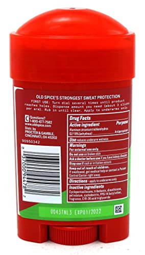 Old Spice Anti-Perspirant 2.6 Ounce Extra Fresh Soft Solid (76ml) 2 Pack