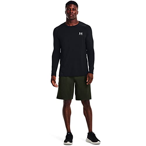 Under Armour Men's Raid 2.0 Gym Shorts, (310) Baroque Green / / White, Large