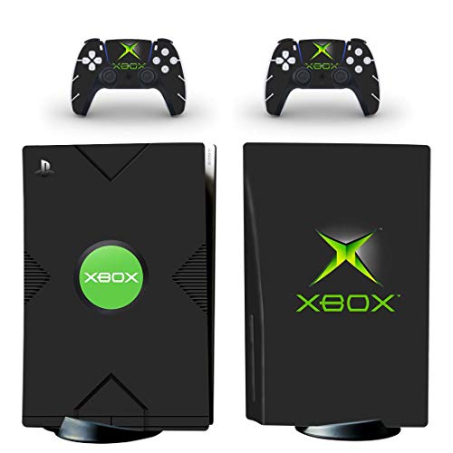 Rock-crystal PS5 Whole Body Vinyl Skin Sticker Decal Cover for PlayStation 5 System Console and Controllers