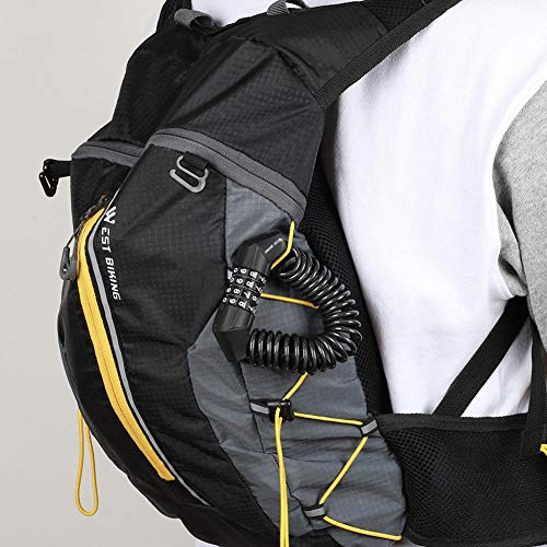 ZMYDZ Bicycle Lock Mountain Bike Lock Anti-Theft Password Combination Number Code Lock Fixed Bicycle Lock Portable Steel Cable Lock Bike Lock