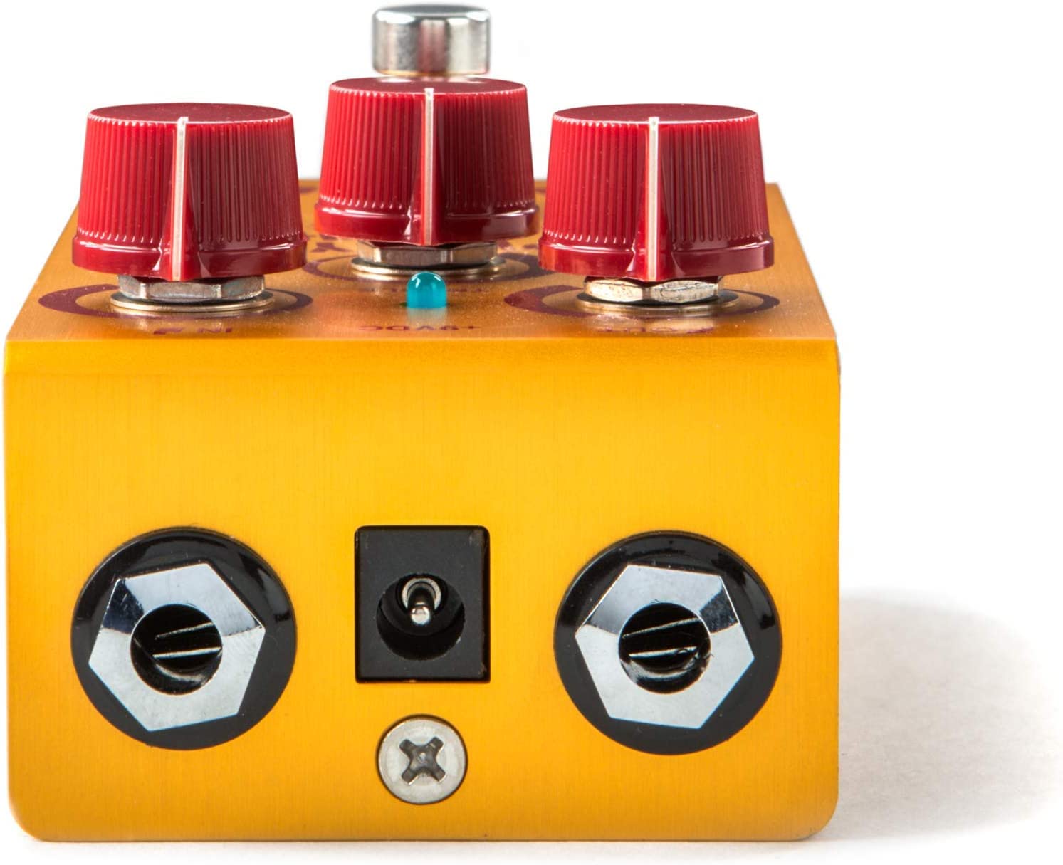 Way Huge Smalls WM20 Conspiracy Theory Overdrive Pedal Bundle with Instrument Cable, 2 Patch Cables and 6 Dunlop Picks