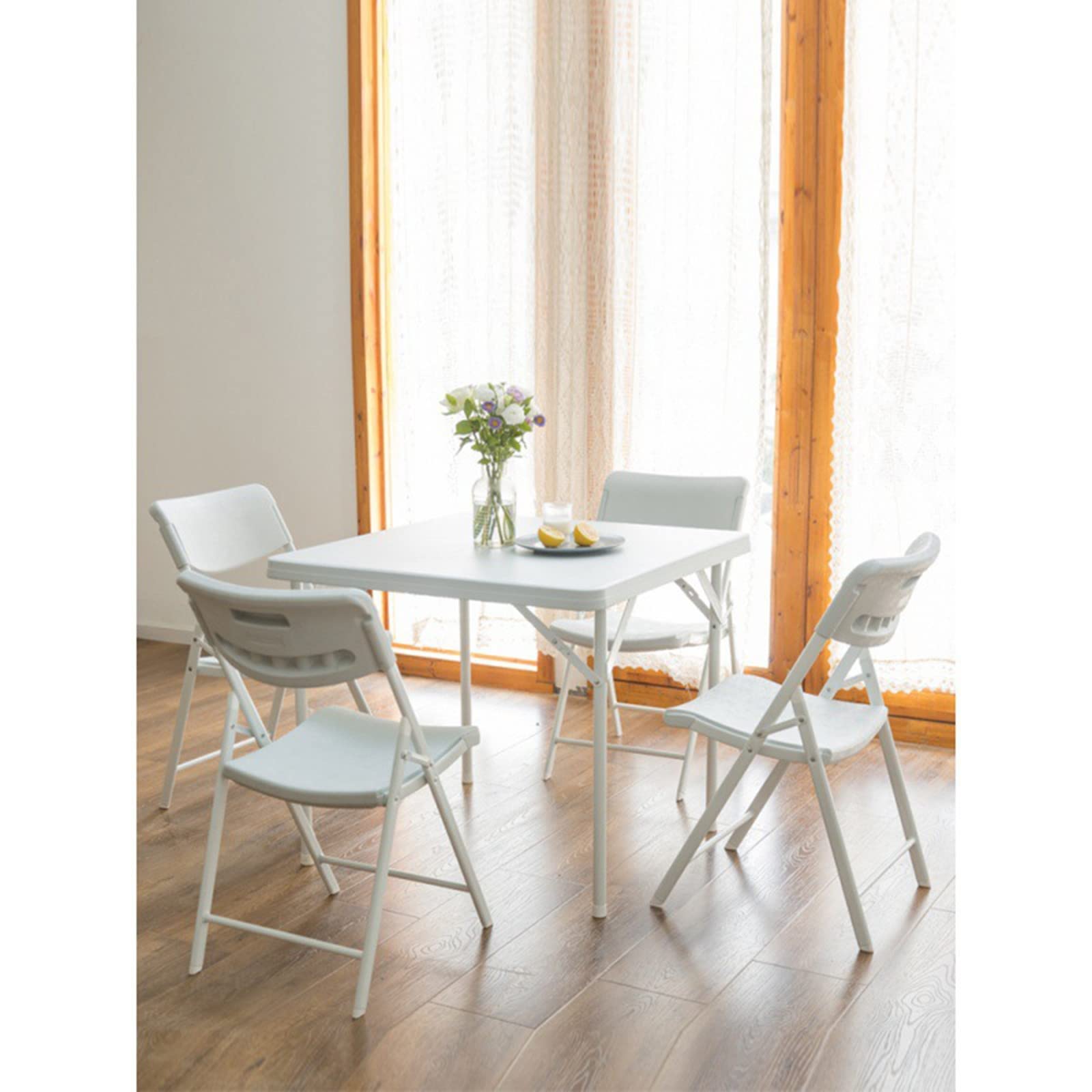 XELDEC Home Folding Chair Conference Leisure Dining Chair Office Plastic Backrest Chair Portable Simple