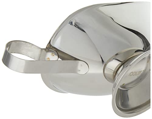 Winco Gravy Boat, 10-Ounce, Stainless Steel, Medium