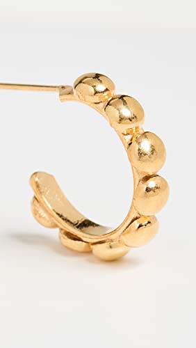 Sylvia Toledano Women's Mini Crole Earrings, Gold, One Size