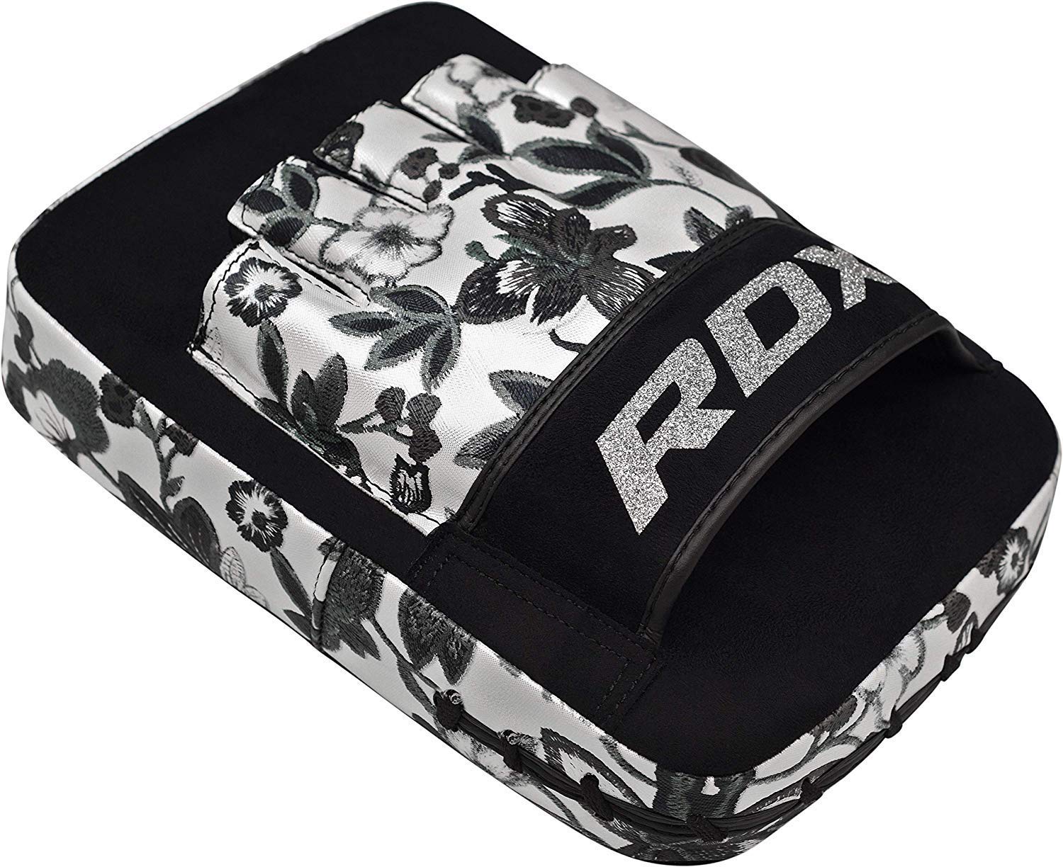 RDX Women Boxing Pads Focus Mitts, Ladies Flora Skin Hook and Jab Target Hand Pads, Great for MMA, Muay Thai, Kickboxing, Martial Arts, Karate Training, Padded Punching, Coaching Strike Shield