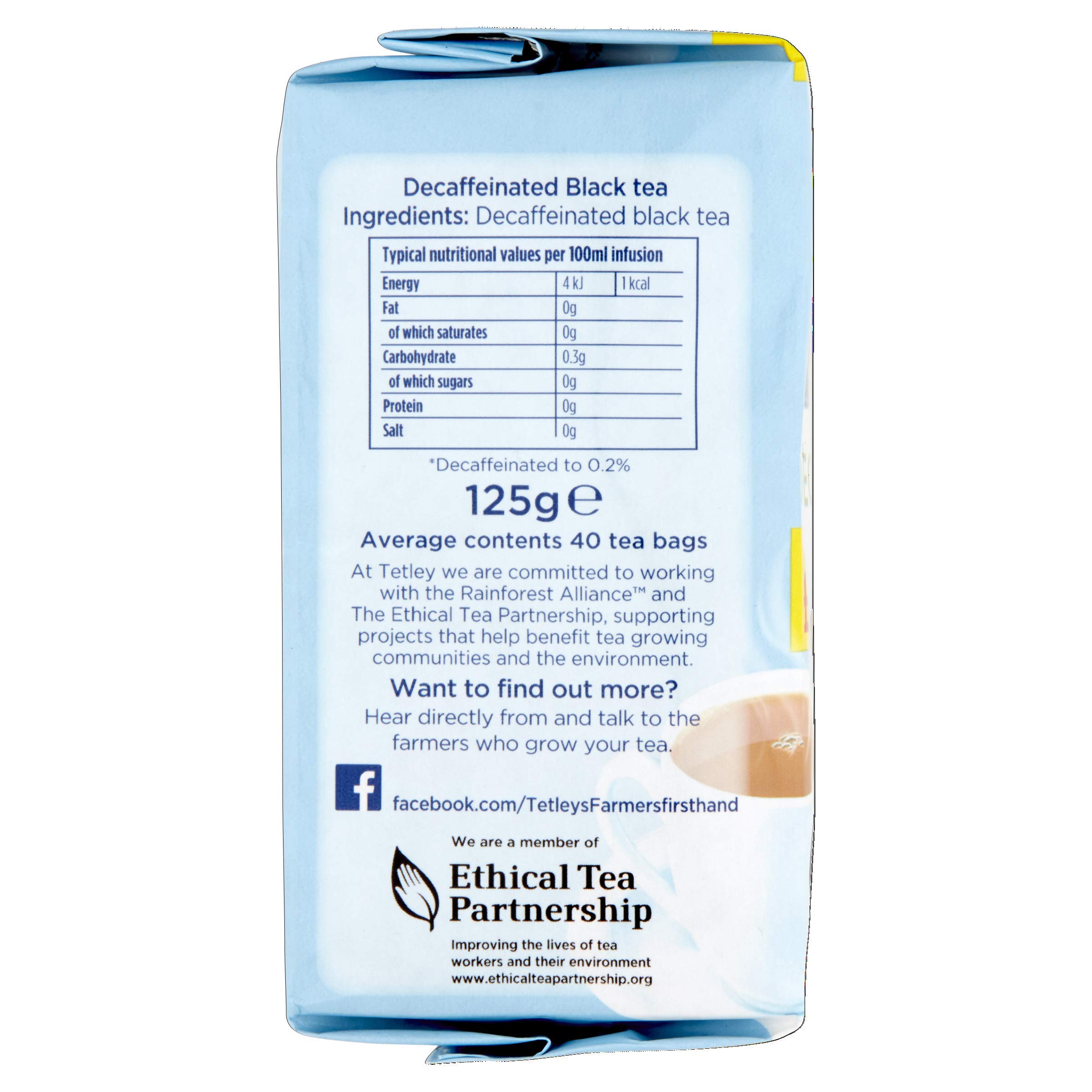 Tetley Decaf Tea Bags 160s