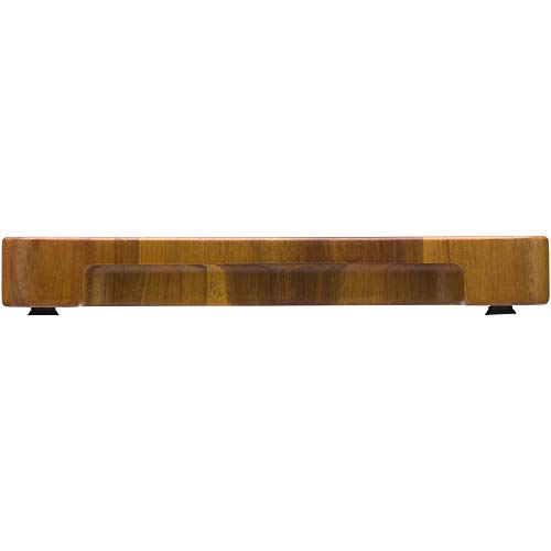 WMF Acacia, Gentle Wood is Softer Steel, Board Offers a Flexible and Thus Blade Friendly Base for All Types of Chopping and Cutting Work