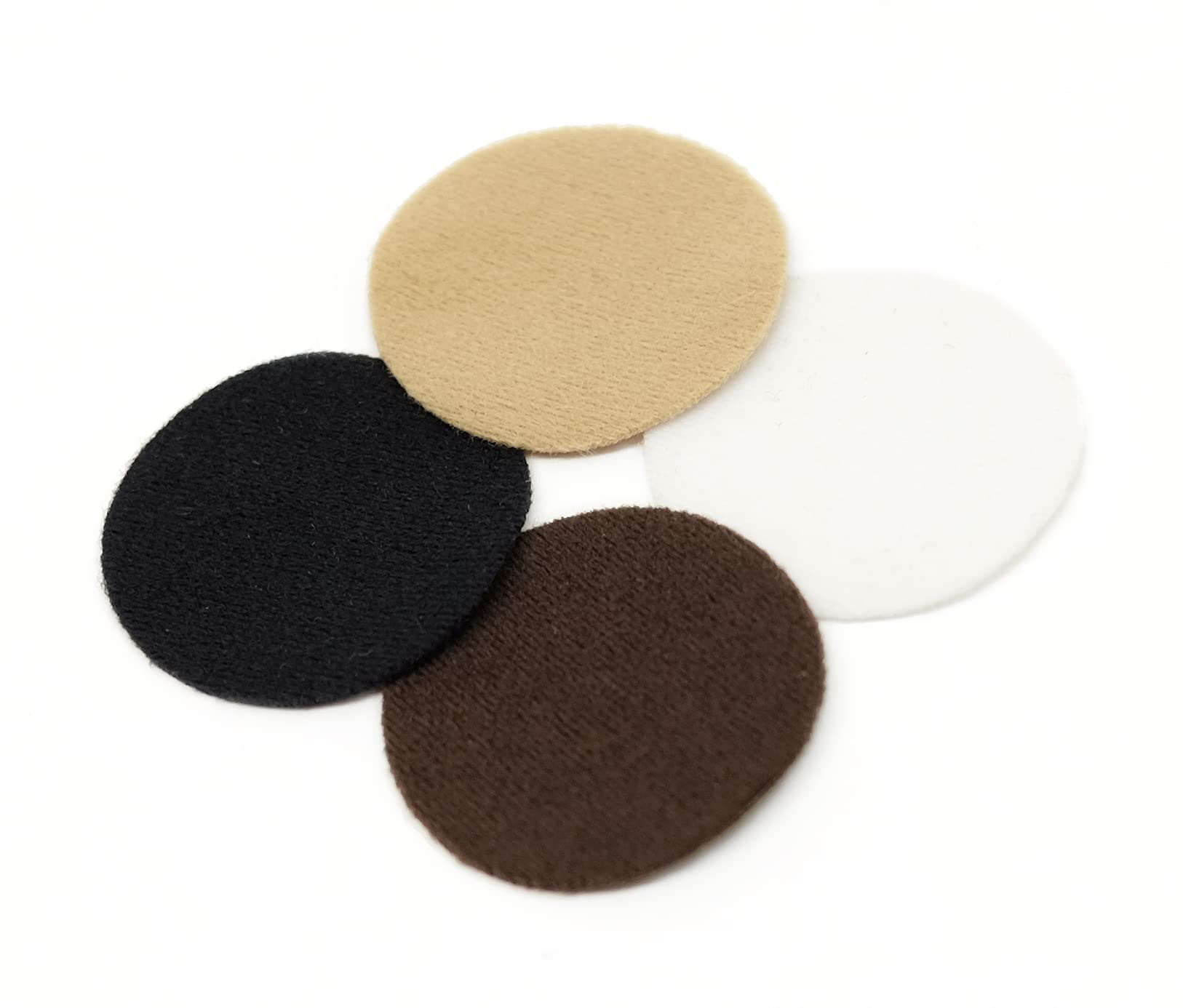 URSA Soft Circles: Reusable Soft Covers That Provide a Shield Against the Wind and Camouflage for Lavalier Mics. (15x Soft Circles + 30x Stickies, MultiPack)