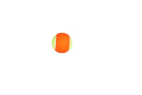 Penn QST 60 Tennis Balls - Youth Felt Orange Dot Tennis Balls for Beginners - 3 Ball Polybag