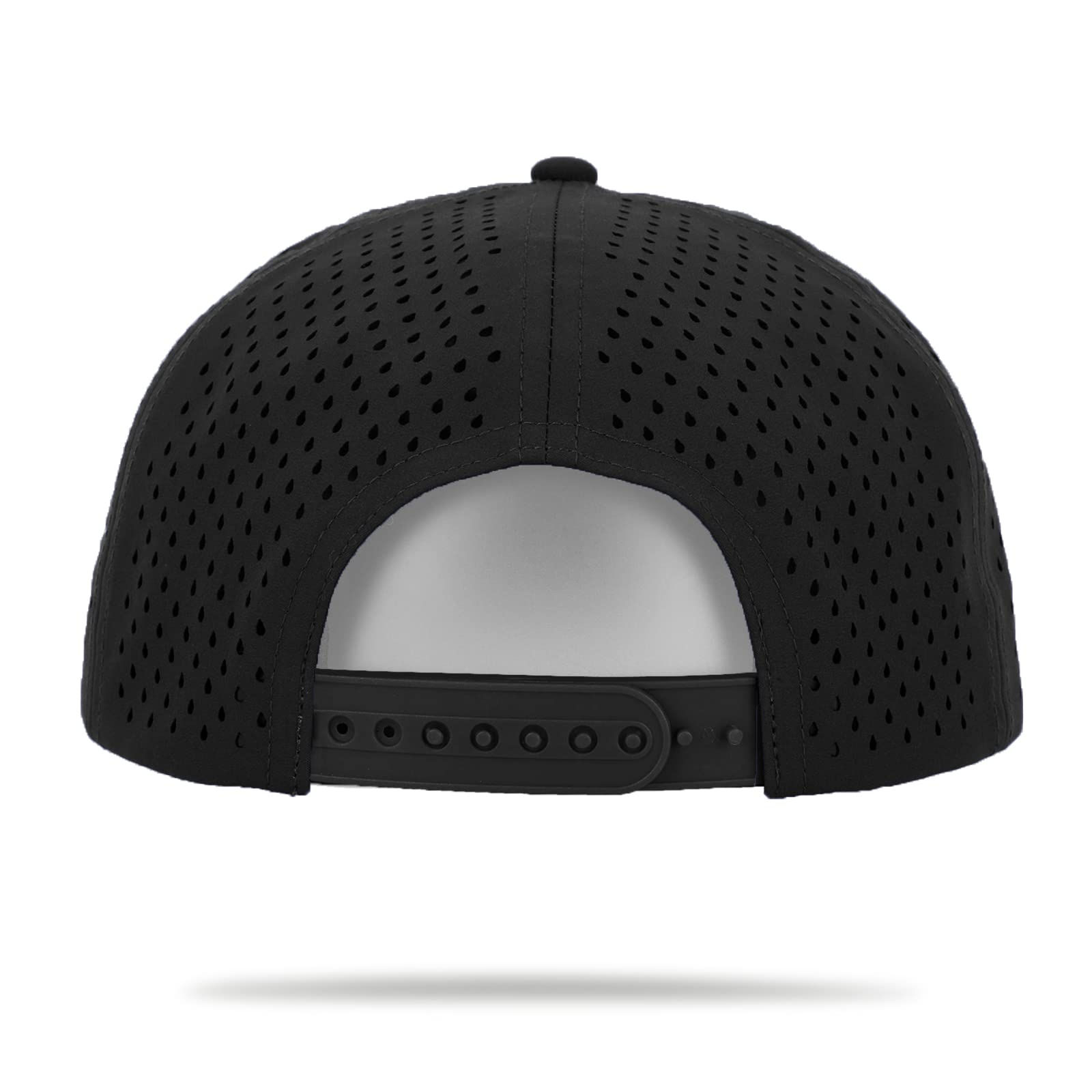 We Fly Apparel Performance Snapback Hat - Baseball Cap for Men & Women (Atlanta, Black/Charcoal)