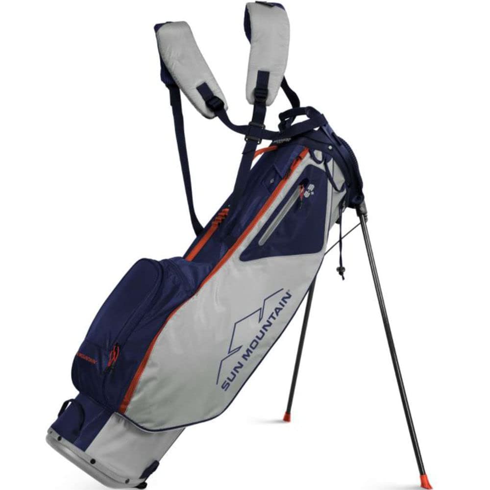 Sun Mountain 2022 2.5+ Golf Stand Bag (Cement-Navy-Inferno)