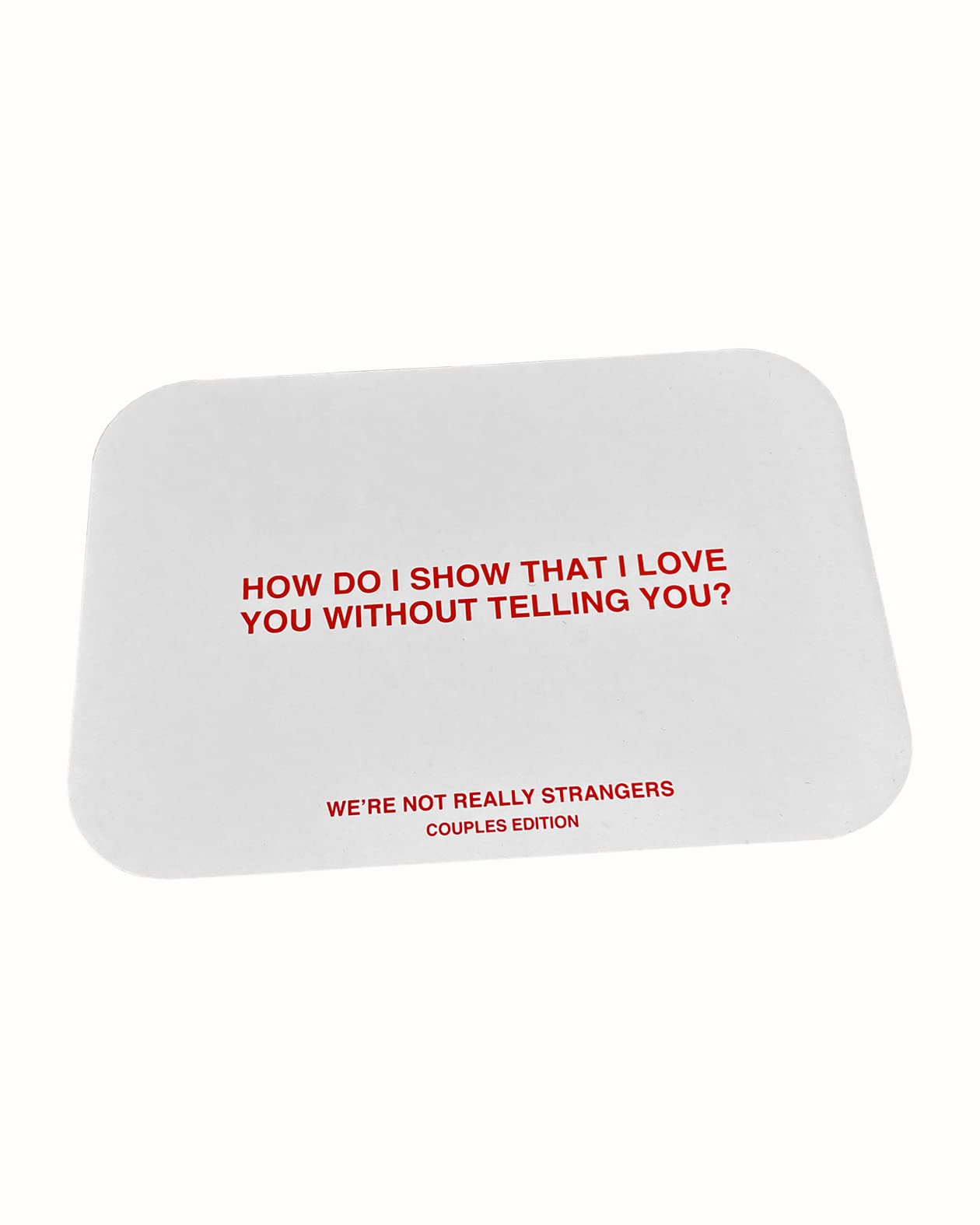 WE'RE NOT REALLY STRANGERS Couples Edition by We’re Not Really Strangers & Relationship Expansion Pack by We’re Not Really Strangers - A Conversational Adult Card Game