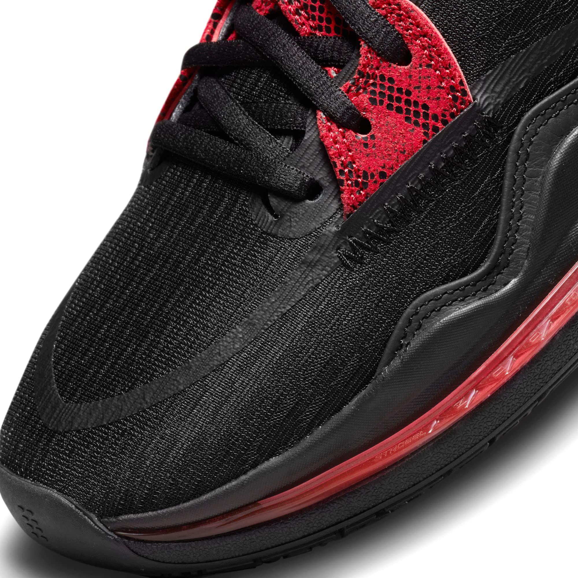 Nike Kyrie Infinity Bred CZ0204-004 Black/University Red Men's Basketball Shoes (us_Footwear_Size_System, Adult, Men, Numeric, Medium, Numeric_9_Point_5)
