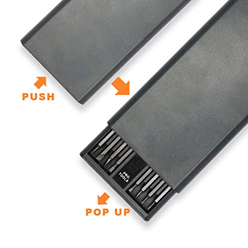 VPGNS 62 -in -1 small screw knife set, with 62 magnetic batch heads, suitable for iPhone, MacBook, computers, laptops, PCs, tablet computers, PS4, Xbox, Nintendo, game console