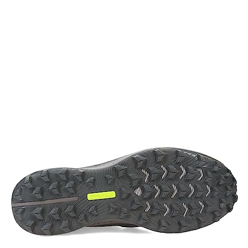 Saucony Men's Peregrine 12 Trail Running Shoe, Black/Charcoal, 11 Wide