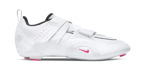Nike SuperRep Cycle 2 Next Nature DH3396-100 White-Black-Siren Red Men's Indoor Cycling Shoes 13 US