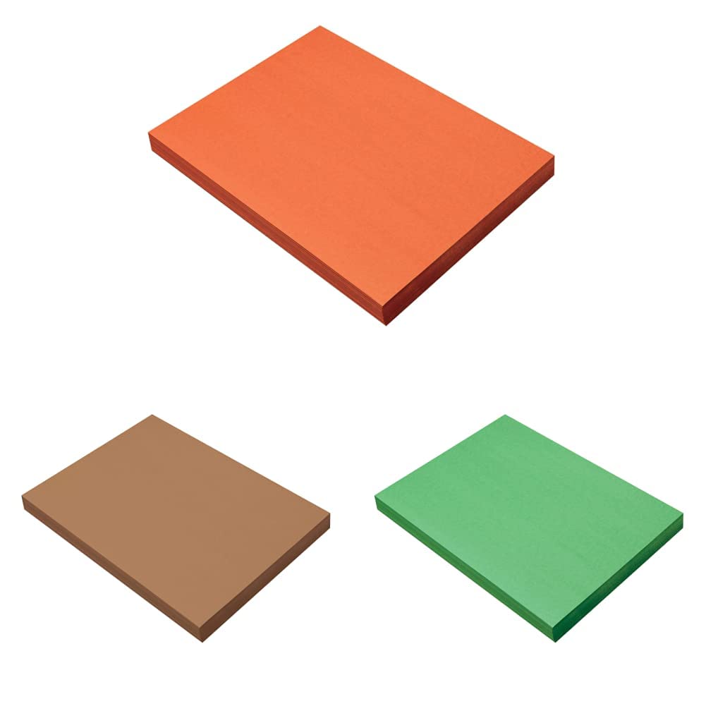 Prang (Formerly SunWorks) Construction Paper, Orange, 9" x 12", 100 Sheets & Prang (Formerly SunWorks) Construction Paper & Prang (Formerly SunWorks) Construction Paper