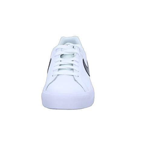 Nike Men's Court Royale AC Sneaker, White/Black, 8 Regular US