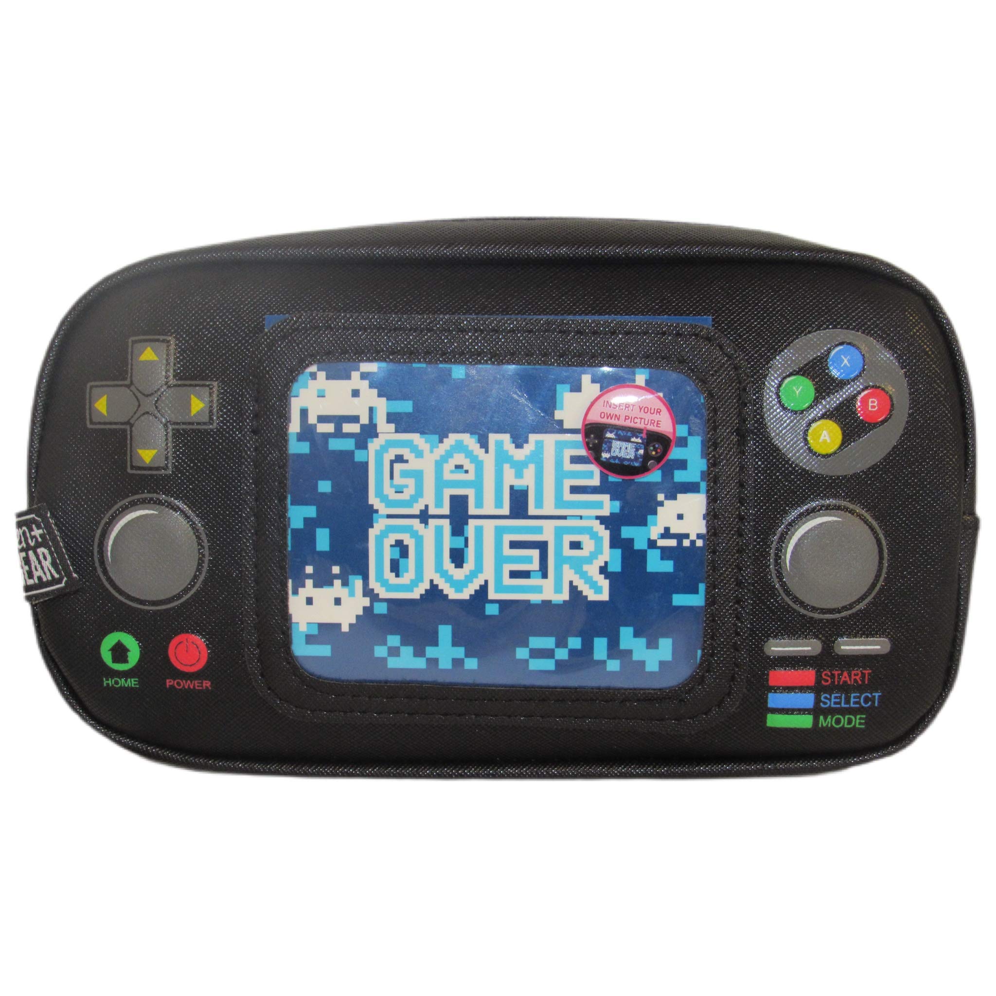 Pen + Gear Pencil Pouch, Video Game, Black