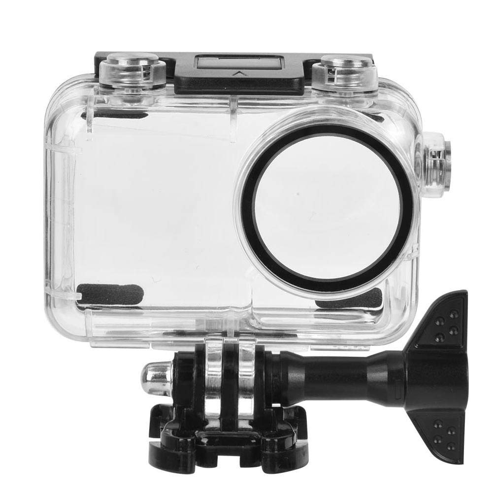 OSMO Waterproof Case, Adjustable Portable Mini Desktop Tripod & Round Waterproof Shell Housing Case for OSMO Action