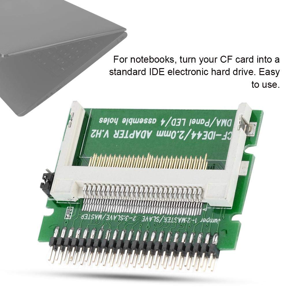 Redxiao Adapter Card, 2.5-inch 44Pin Professional Universal for Laptop SSD HDD Compact Flash Memory Card