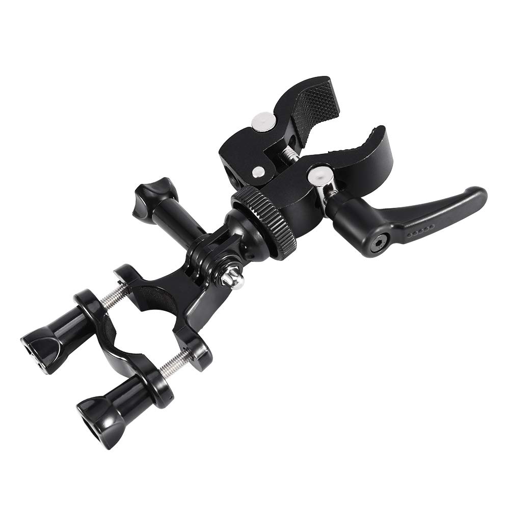 Pomya Camera Gimbal Holder for Bike, Outdoor Bicycle Action Camera Gimbal Stabilizer Mount Holder for Cycling Bikes Motorbikes