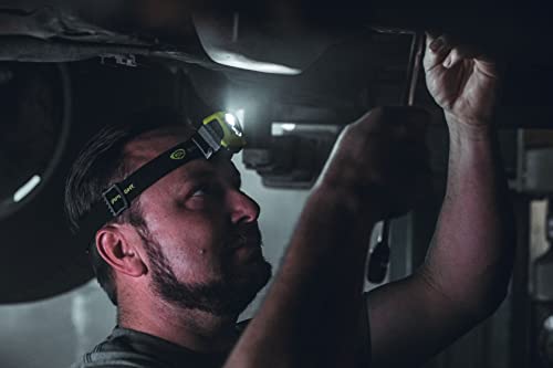 Streamlight 61435 Enduro Pro USB Rechargeable Multi-Function Head Lamp with Elastic Head Strap, Yellow