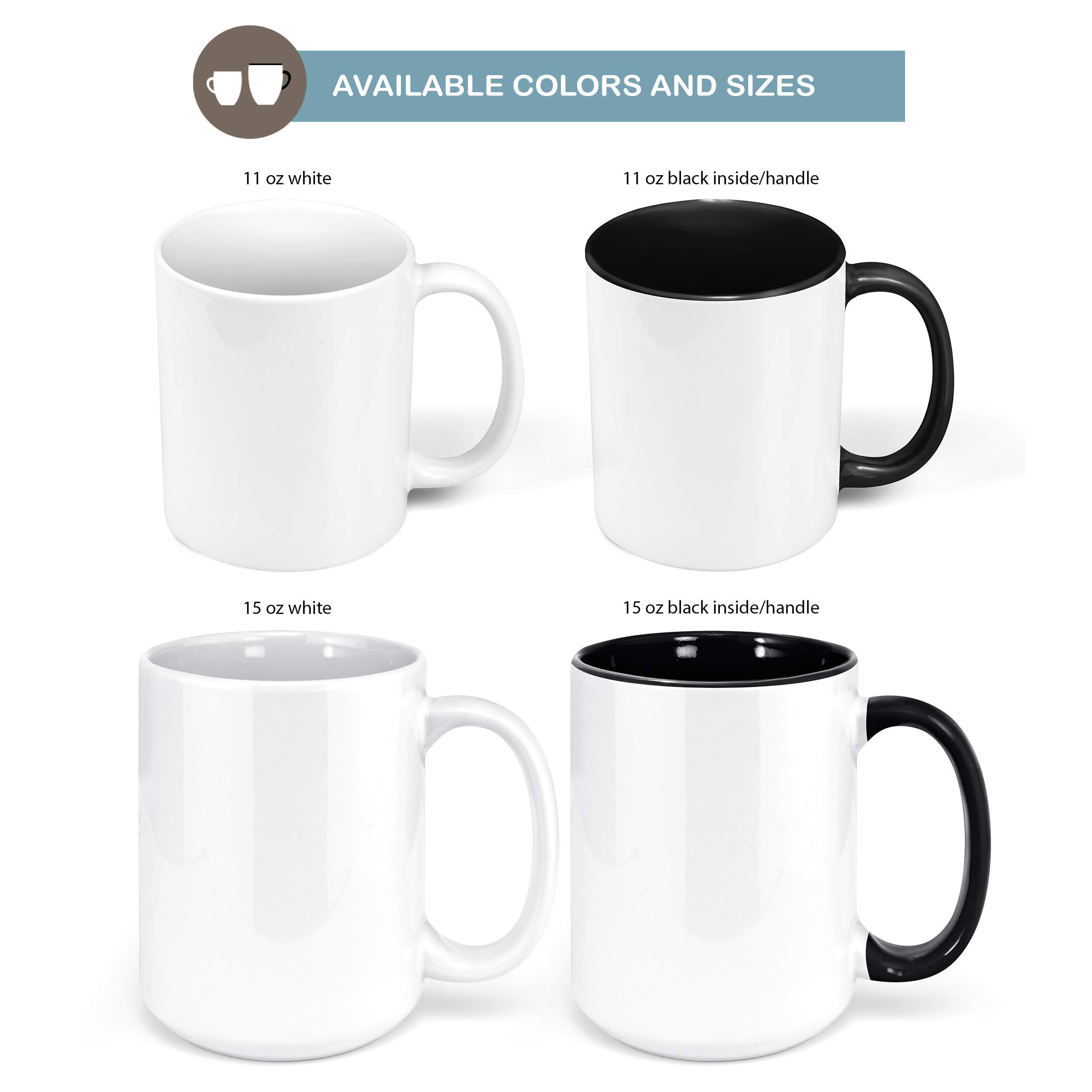 The Foxy Mug Personalized Pansy Monogram Name Coffee Mug | Beautiful Floral Initial Custom Ceramic Cup Microwave Dishwasher Safe