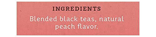 Stash Tea Peach Black Tea, 6 Boxes With 20 Tea Bags Each (120 Tea Bags Total)