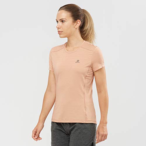 Salomon Women's Standard T-Shirt (Short Sleeve), Sirocco, L