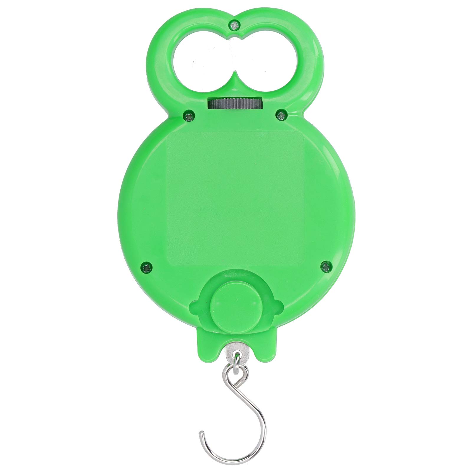 Velaurs Fishing Scale, Spring Practical Hanging Hook Scales, Fishing for Measuring Shopping Weight(Green)