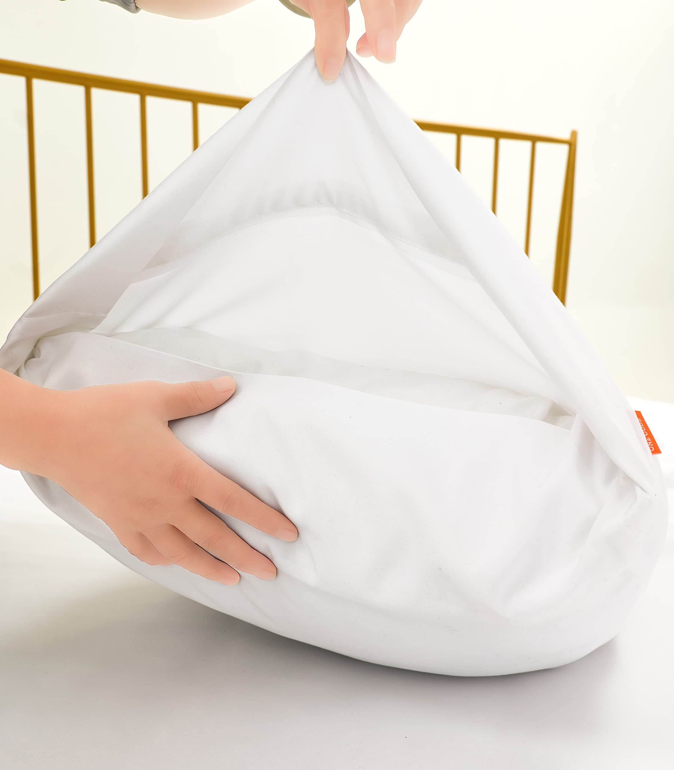 ONE CODE White Full Sheets Set 4 Piece, Series Soft Certified Recycled Microfiber Full Bed Sheets Set,Wrinkle Free & Breathable,Oeko-Tex Sheets,16" Deep Pockets Full Size Sheets(Full,White)