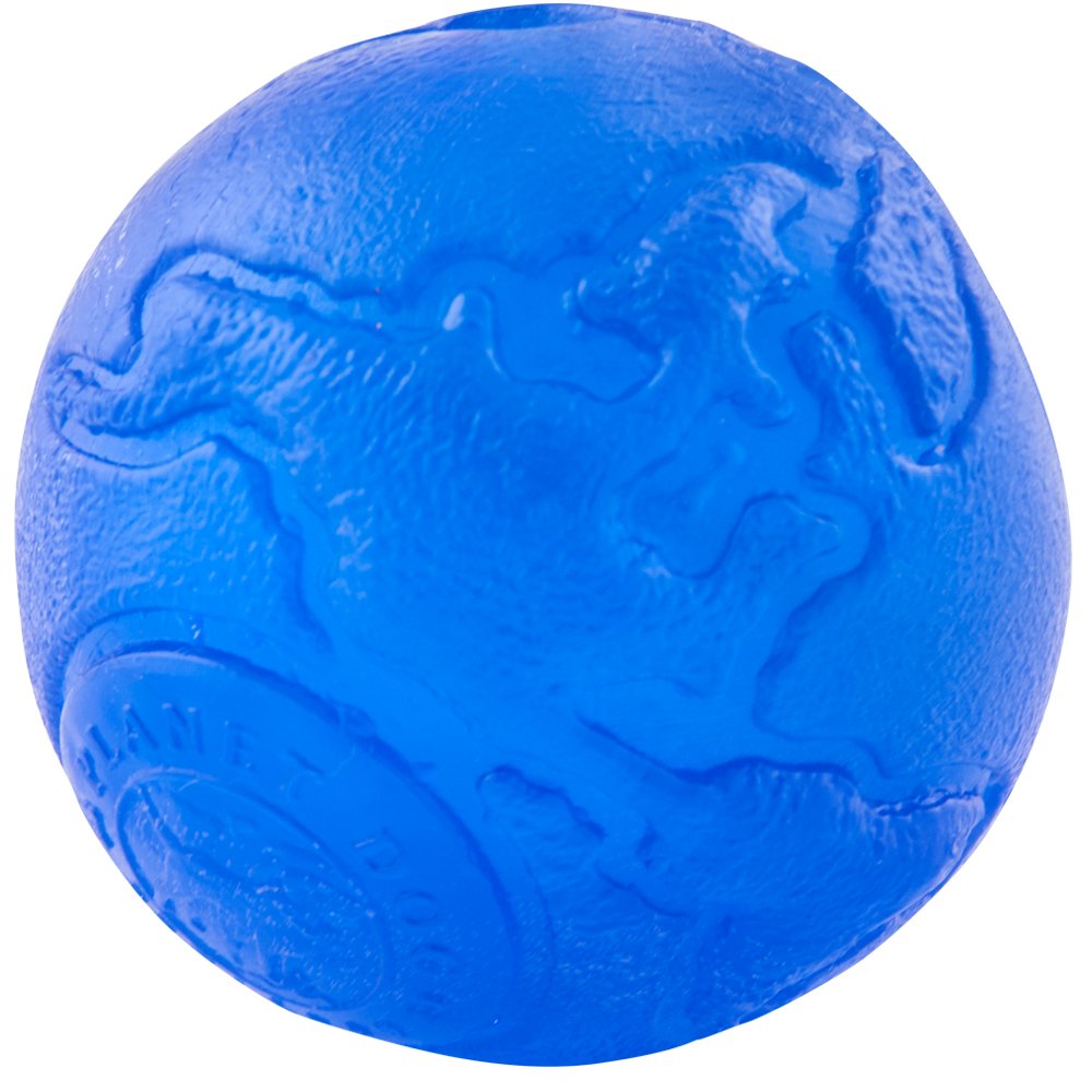 Planet Dog Orbee-Tuff Planet Ball Royal Blue Treat-Dispensing Dog Toy, Medium