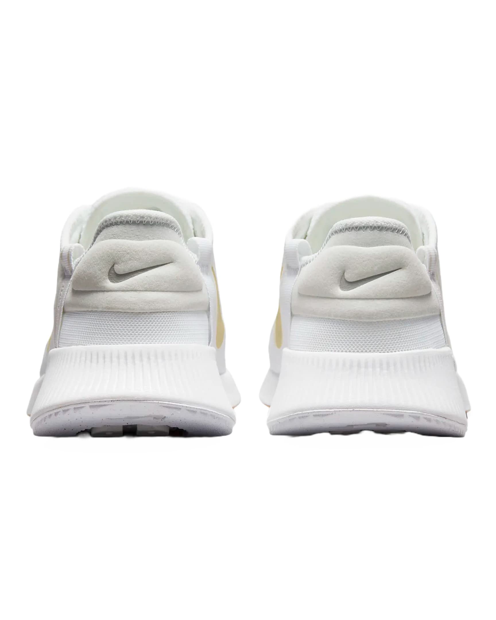 Nike Women's Reposto 106, White/Summit White/Gum Light Brown/Saturn Gold, 7 M US