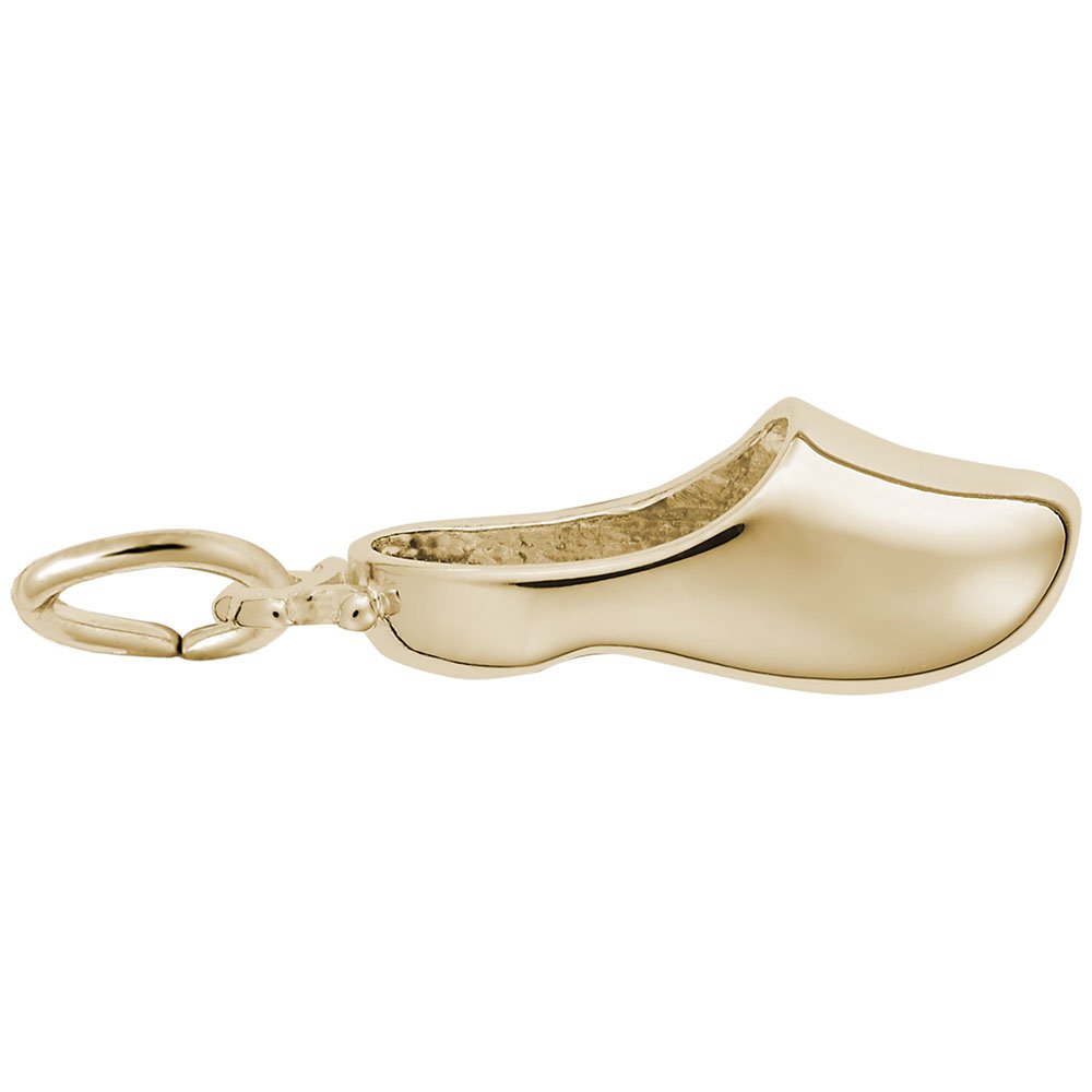 Rembrandt Charms 14K Yellow Gold Dutch Shoe Charm Pendant
