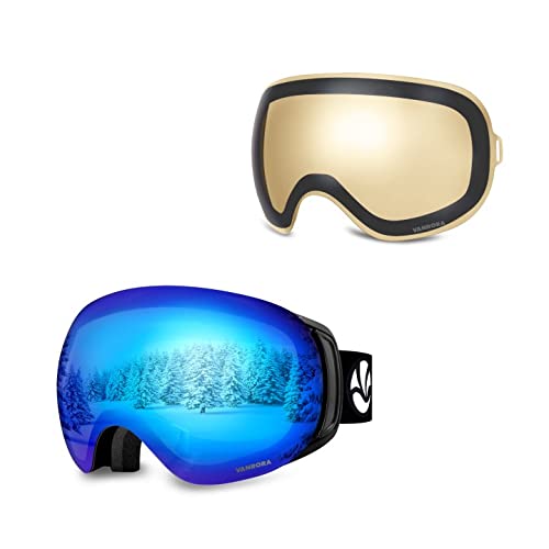 VANRORA Ski Goggles with Polarized Lens