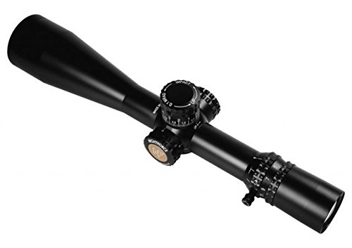 Nightforce Optics 5-25x56 ATACR Series Riflescope, Matte Black with First Focal Plane H59 Reticle, 34mm Tube Diameter, .1 Mil-Radian, Side Parallax Adjust