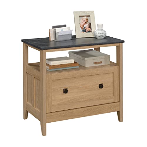 Sauder August Hill Lateral File, L: 32.28" x H: 19.53" x W: 29.25", Dover Oak Finish
