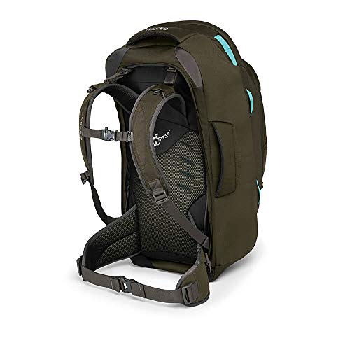 Osprey Fairview 55L Women's Travel Backpack, Misty Grey, WS/M