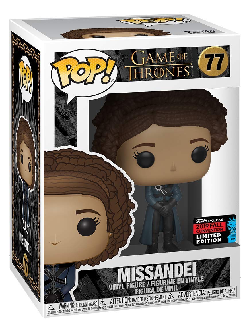 POP! Funko Game of Thrones - MISSANDEI - NYCC 2019 Fall Convention Limited Edition Exclusive