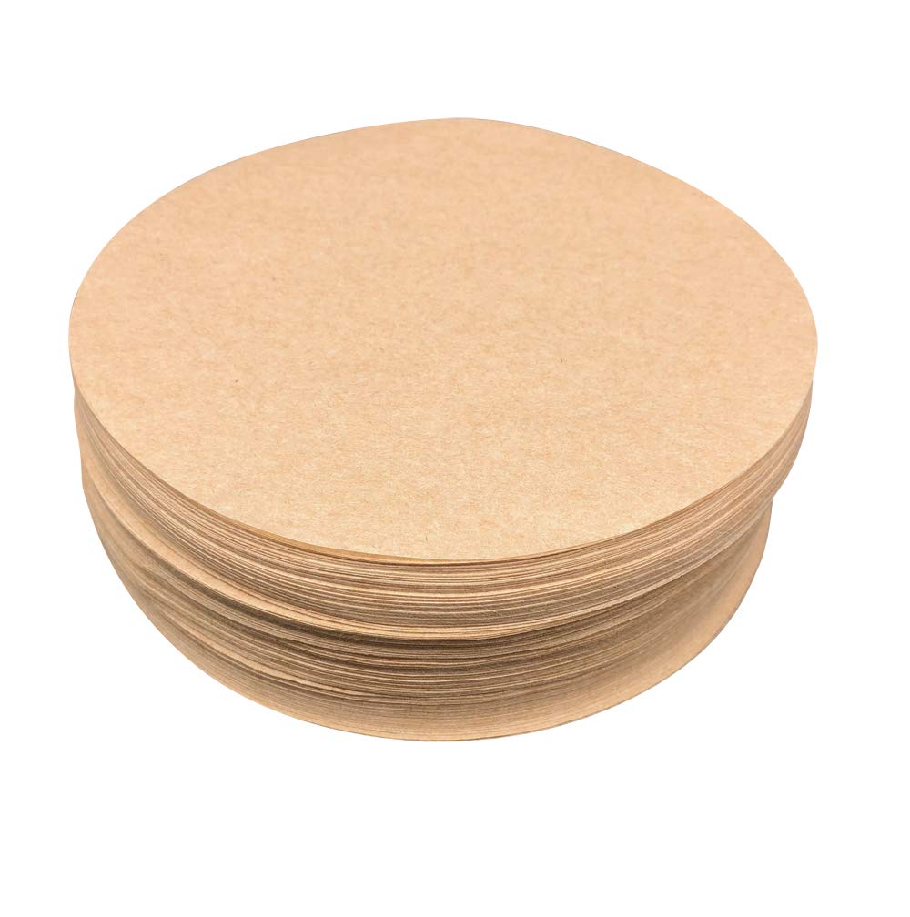 Worthy Liners Natural Parchment Paper Round 500 Pack (3")