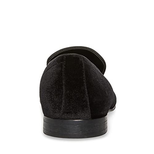 Steve Madden Men's Laight Loafer, Black Velvet, 9.5