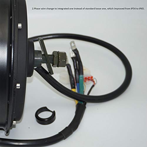 QSMOTOR Electric Bicycle Spoke Hub Motor 3000W 205 50H V3TI 4T 150mm Dropout Brushelss dc BLDC Hub Motor