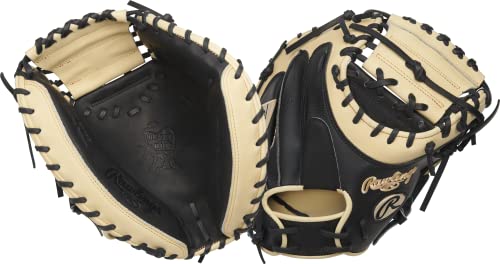 Rawlings | HEART OF THE HIDE Baseball Catchers Glove | Speedshell Model | 34" | 1-Piece Solid Web | Right Hand Throw