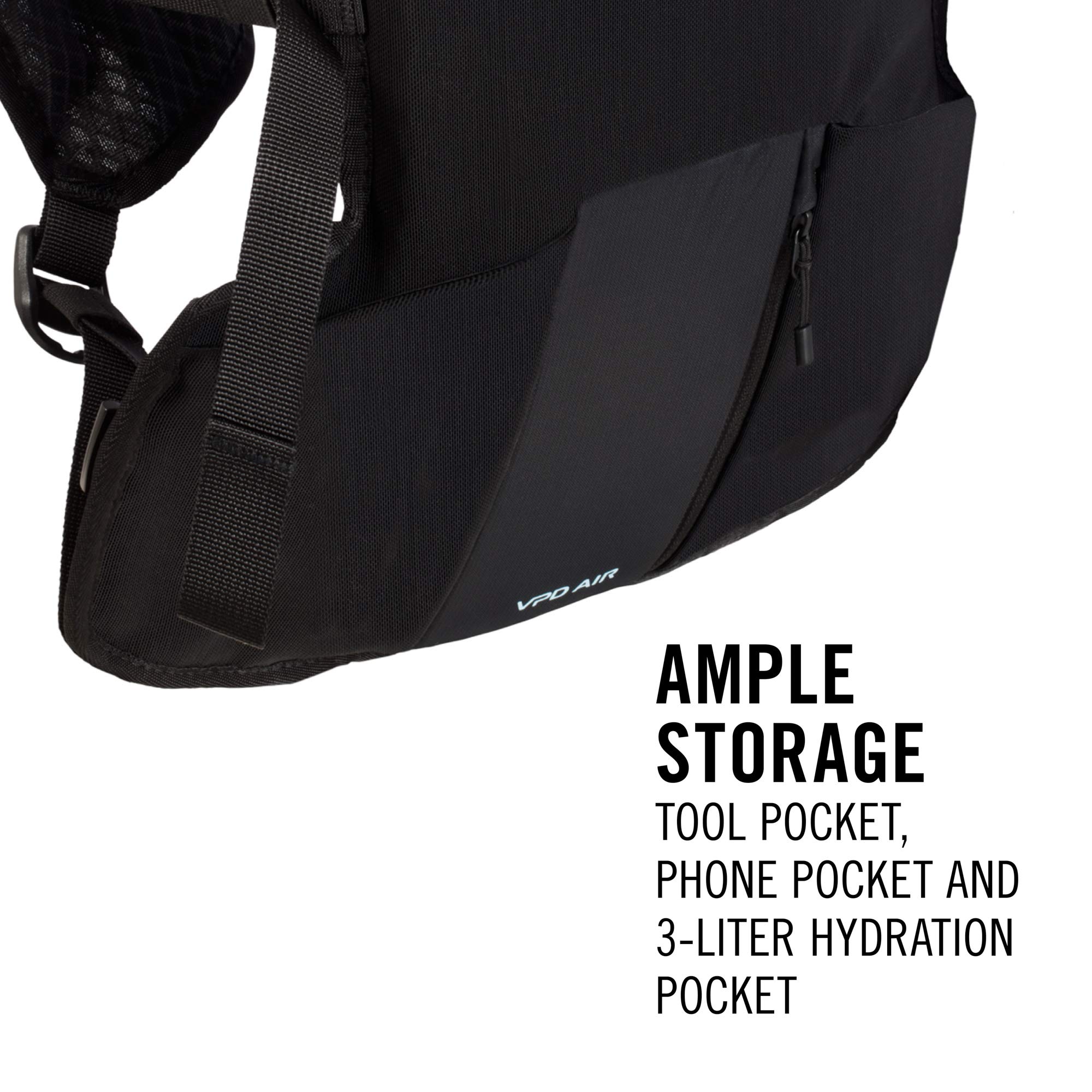 POC Spine VPD Air Backpack Vest, Uranium Black, One Size