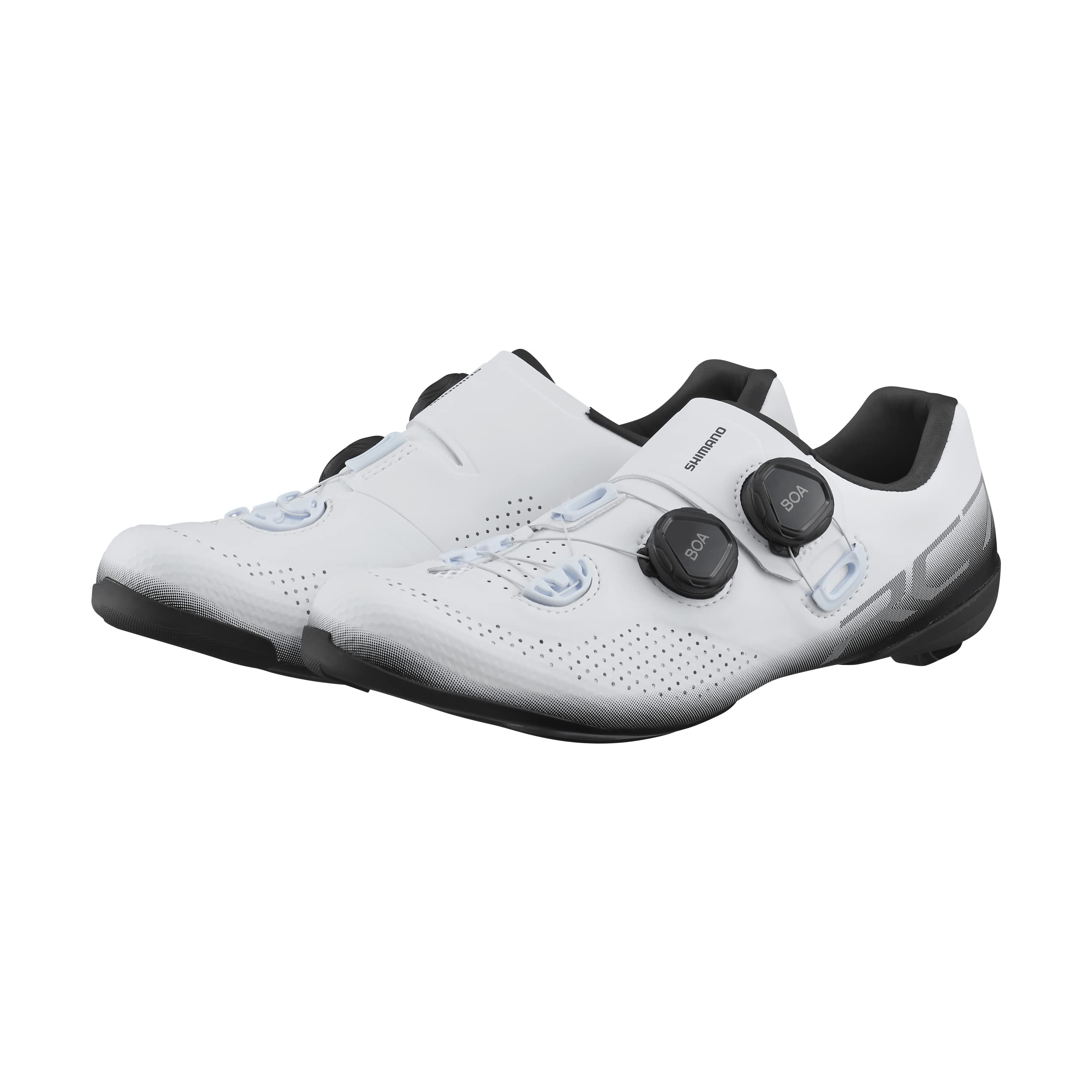 SHIMANO SH-RC702W Womenās High Performance Cycling Shoe, White, 10-10.5 Women (EU 43)
