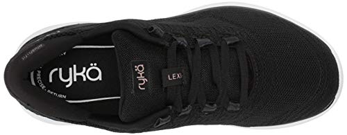 Ryka Women's Lexi Athletic Shoe, Black, 5 M US